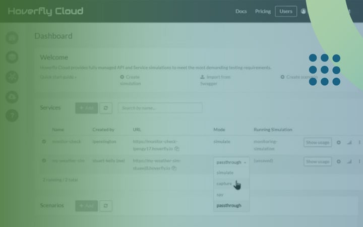 Hoverfly Cloud: API simulation & service virtualization redefined